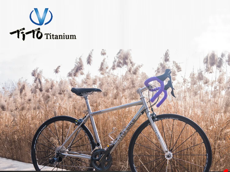 Tito Manufacturer Titanium Road Bike Frame 700c Titanium Alloy Road ...