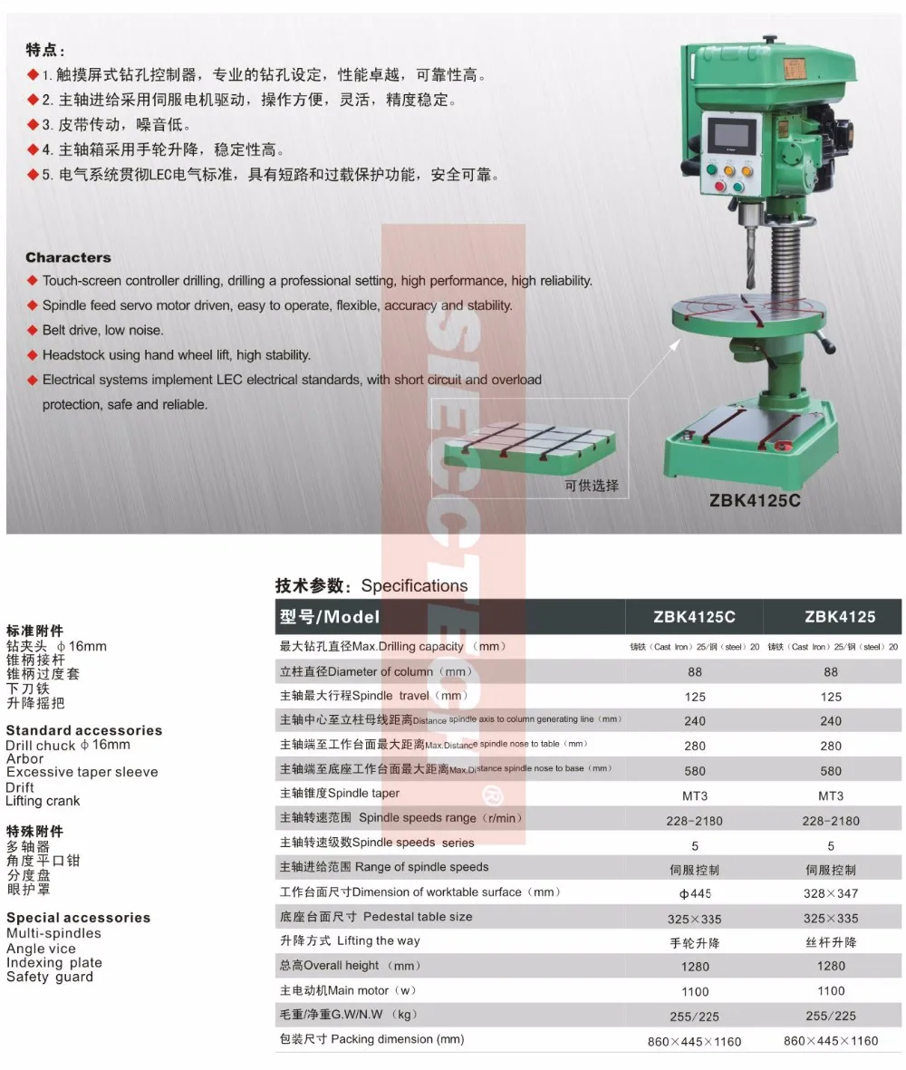 10 Inci. Bench Meja Mesin Bor Zj4116 Mini Bor Tekan - Buy Otomatis ...