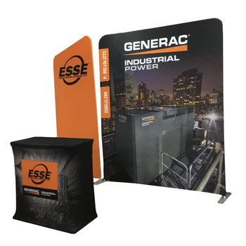 Custom Printed Portable 3x3 3x6 Standard Exhibition Booth Design 10x10 ...
