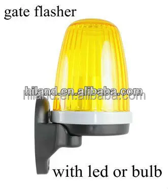 Automatic Gate Lamp Bulb Gate Flash Lamp F5002 Garage Door Flashing ...