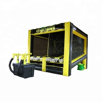 Cannon Ball Air Blaster Inflatable Sport Game/inflatable Air Shooter ...