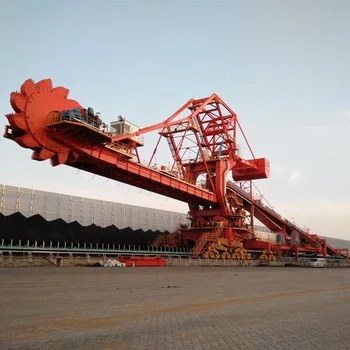 Coal Tripper Conveyor Mesin Bucket Wheel Stacker Reclaimer Untuk Dijual ...
