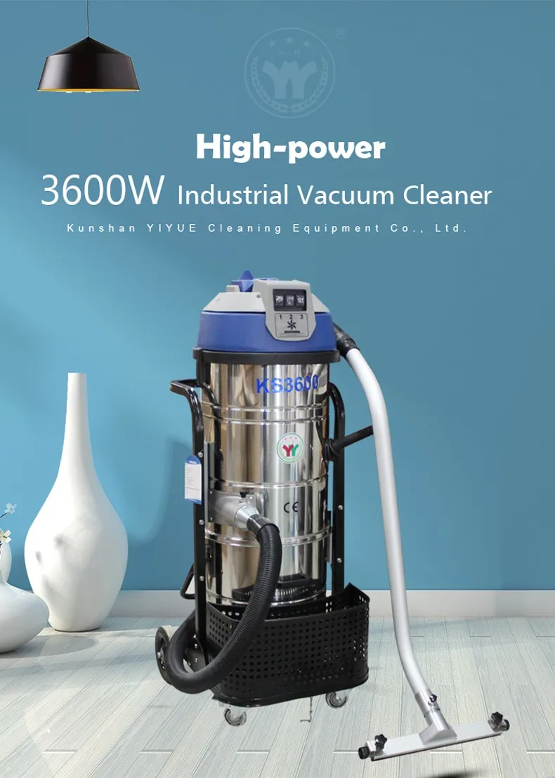 Sucking Iron Scrap and Sand Powder - Industrial Vacuum Cleaners