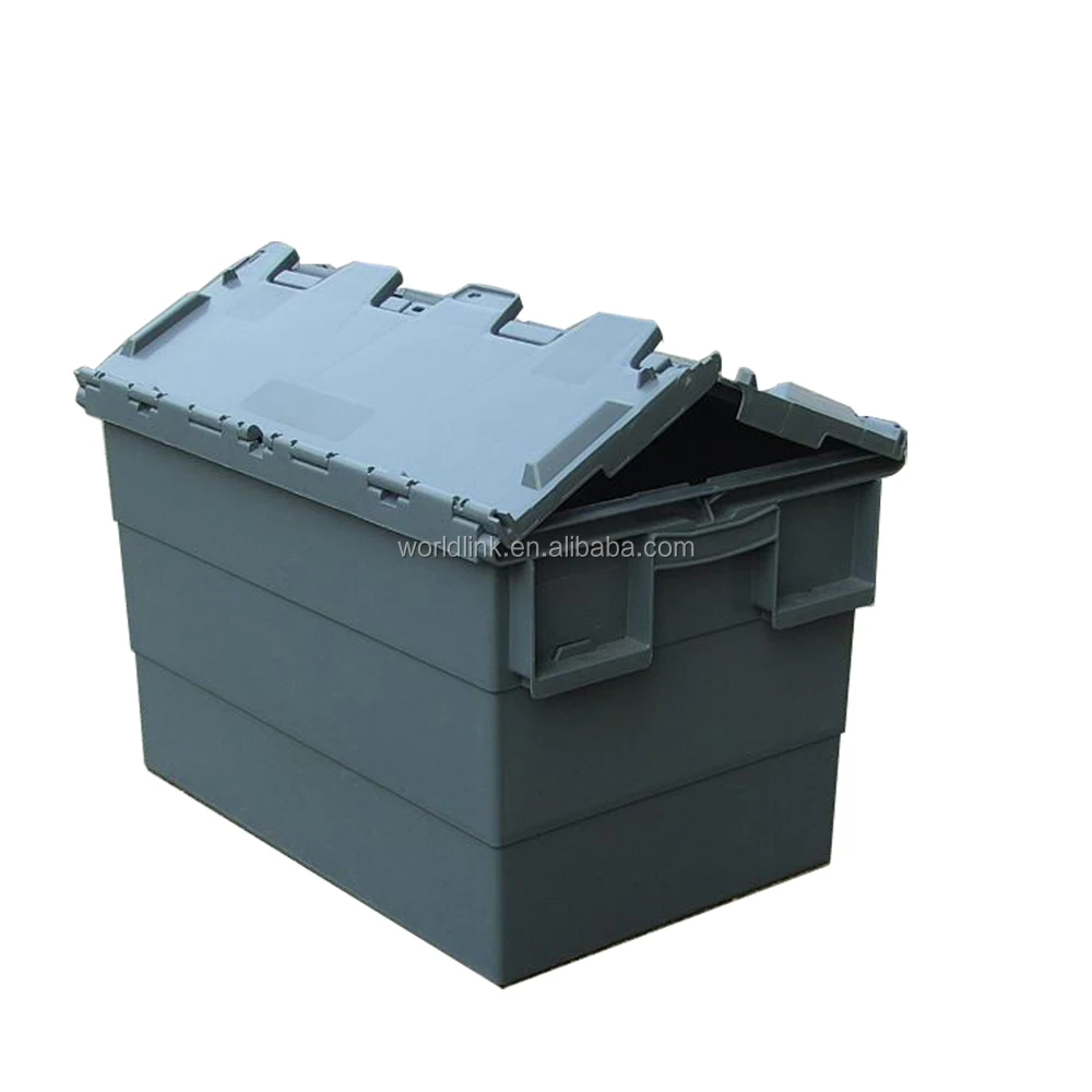 Heavy Duty 70L Storage Packaging PP Plastic Moving Box