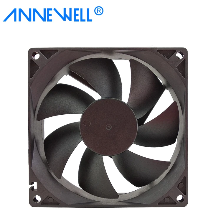 92x92x25mm Fireproof Plastic Panel Industrial Extractor Fan