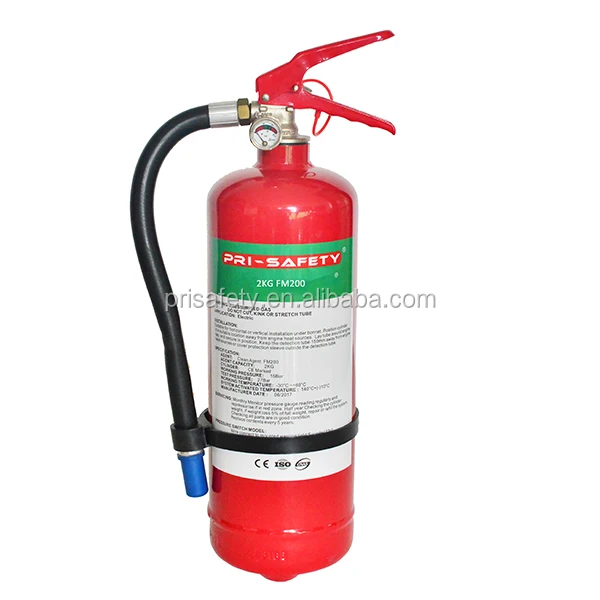 High Efficiency Portable FM200/FE-36 Fire Extinguishers