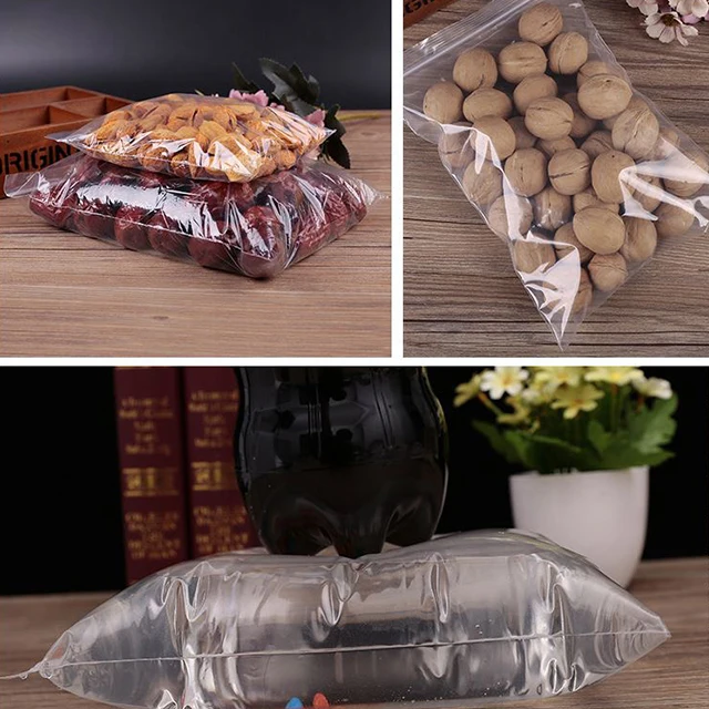 Transparent Custom Printed Single Zipper Bag - LDPE