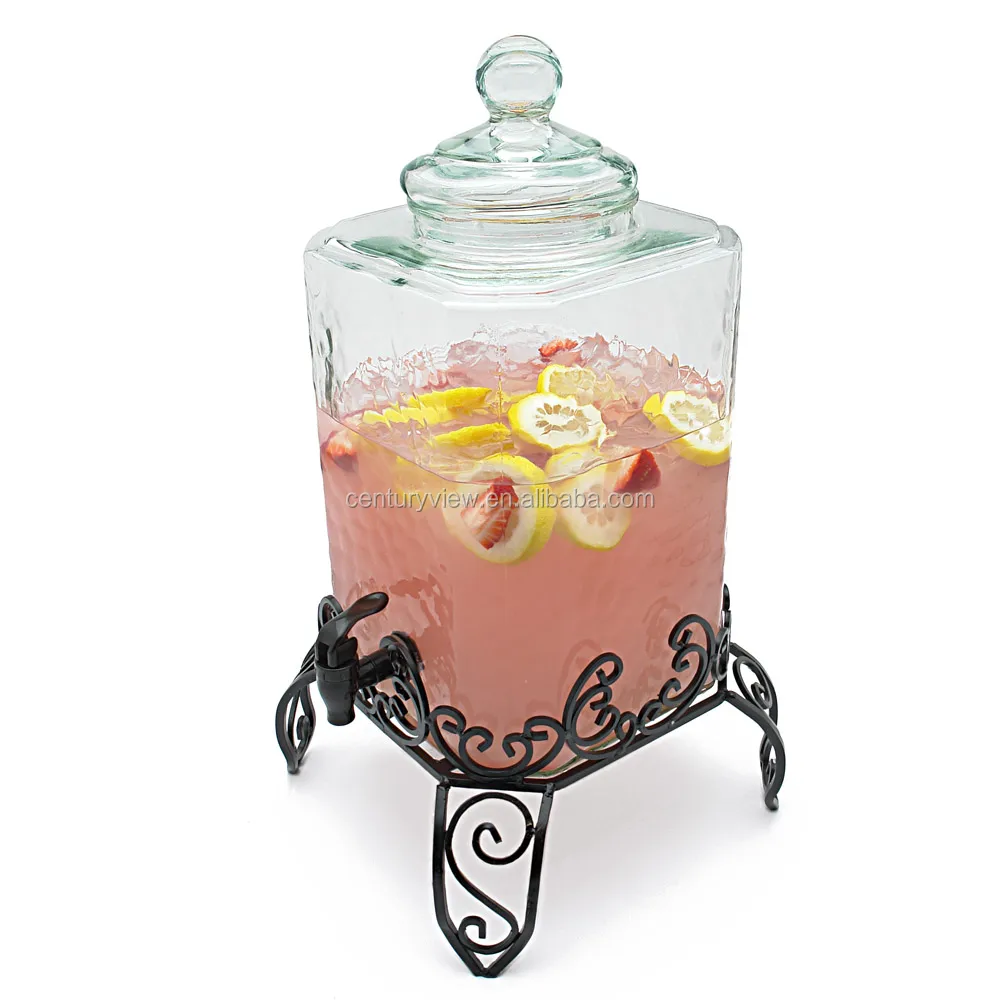 Aeofa Botol Anggur Kaca Transparan,Dengan Keran Makanan Penutup Meja ...