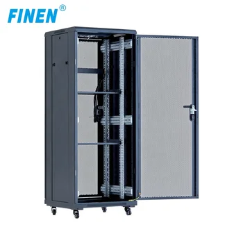 6u 9u 12u 18u 22u 27u Standard 19 Inch Data Center Server Rack 42u Floor Standing Glass Door Ddf ...