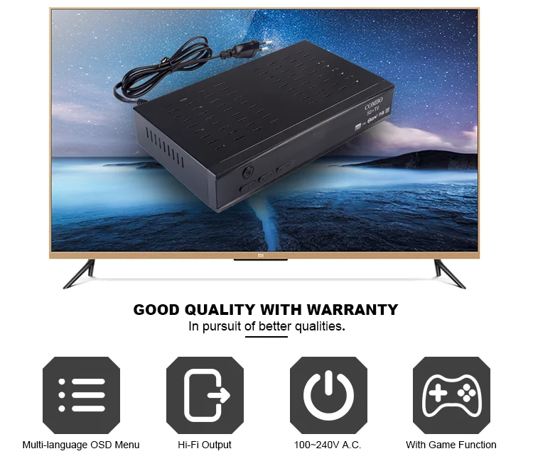 HD Satellite Tv Receiver 4K for South America HD Digital Satellite Tv ...