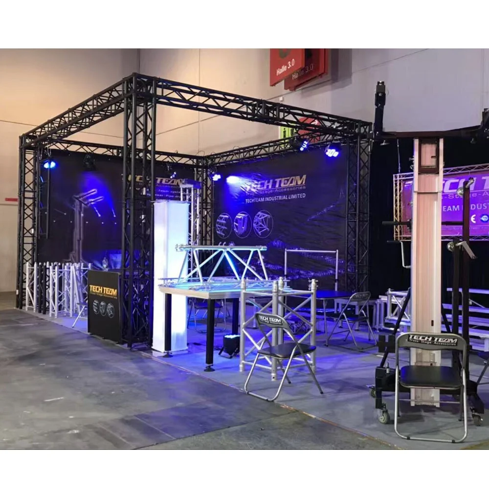 Aluminum Truss Clamp Stage Platform for Church Event Concert Dj Truss ...