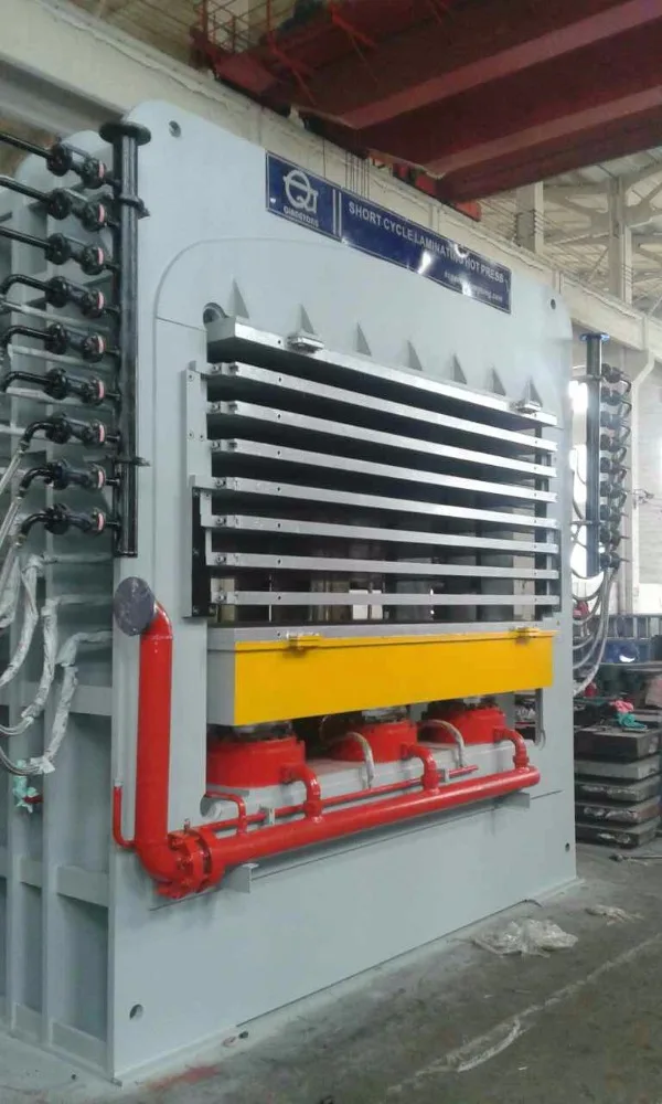 Multilayer Hot Press for Melamine Laminated Plywood With Low-Temp Cycle ...
