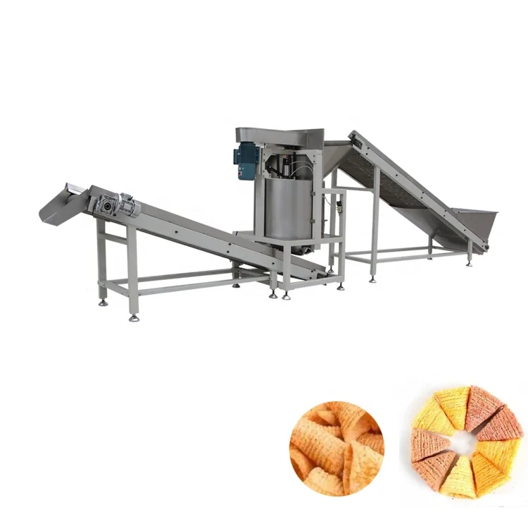 400kg/h Extruder Fried Snacks Bugles Chips Making Machine