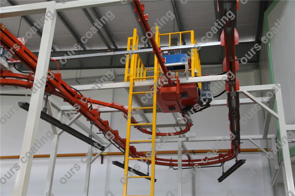 Overhead Conveying System Hanging Chain Conveyor For Coating Production ...