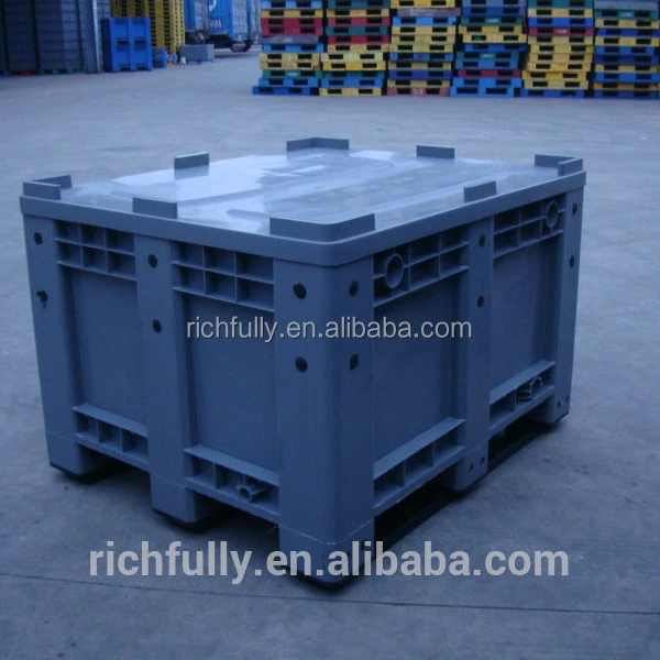Solid Plastic Pallet Box / Box Pallet With Lid - Buy Box Pallet,Pallet ...