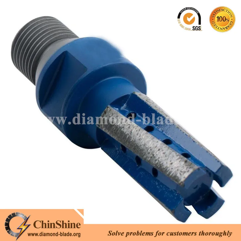High Speed Sintered CNC Diamond Finger Router Bits for Milling Stone Sink