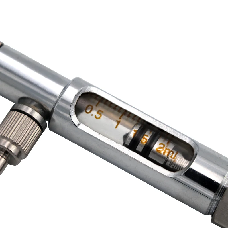 2ml Continuous Syringe Gun Metal Automatic Syringe Injector For ...