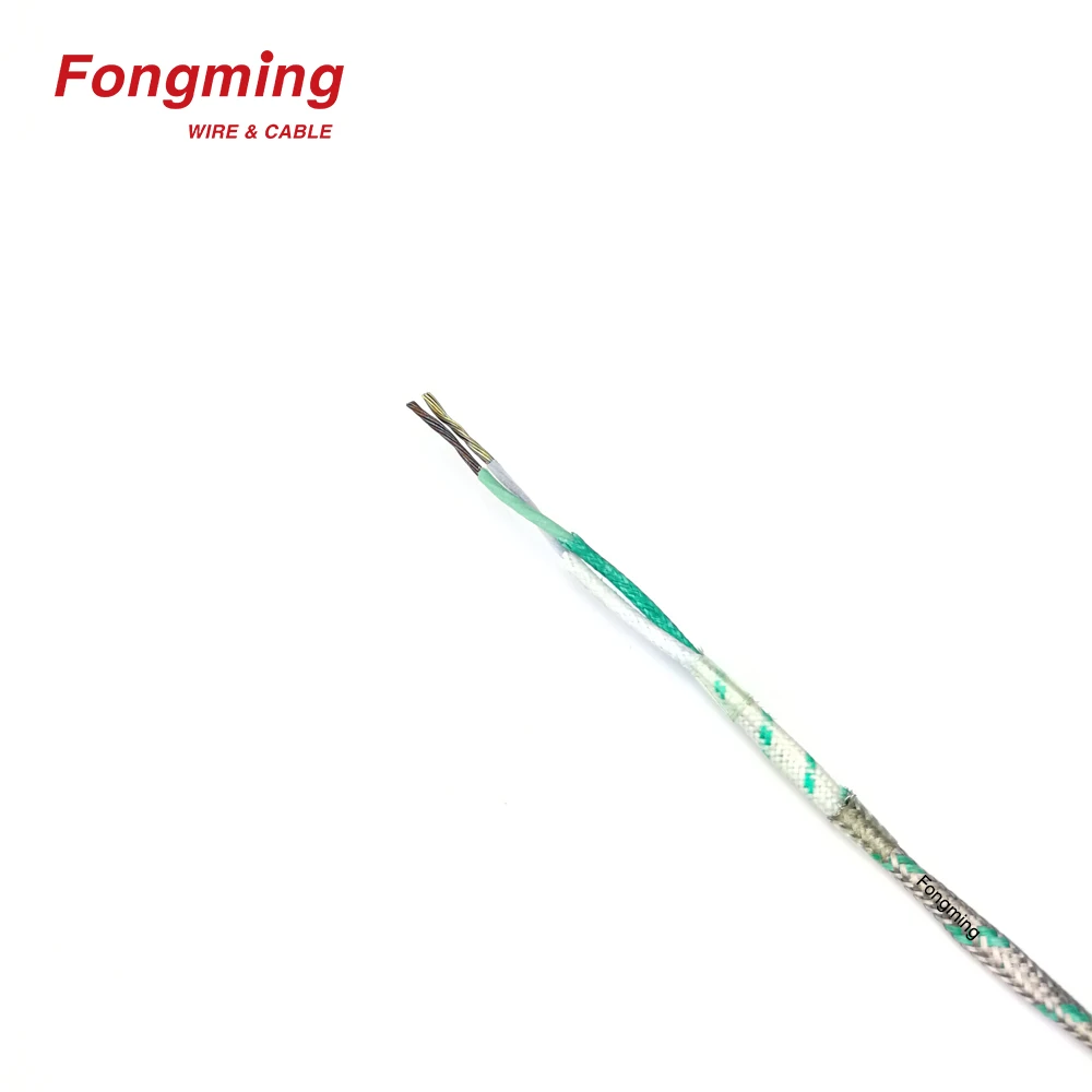 PT100 Thermocouple Wire - Sensor Cable with Fiberglass Insulation