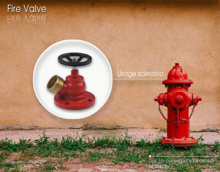 Okefire Brass Hand Wheel Fire Hydrant Landing Valve