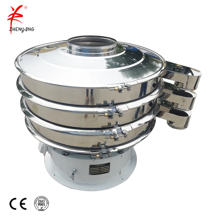 Ceramic Mud/ Palm Oil/ Liquid Separator Vibrating Screen Machine With ...