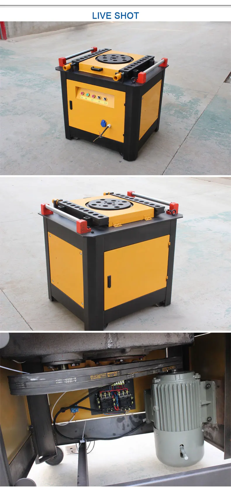 Mini Rebar Bending Machine Round Rebar Bending Machine For Composite ...