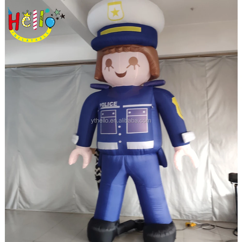 cartoon human model character role balloon Policeman inflatable figures ...