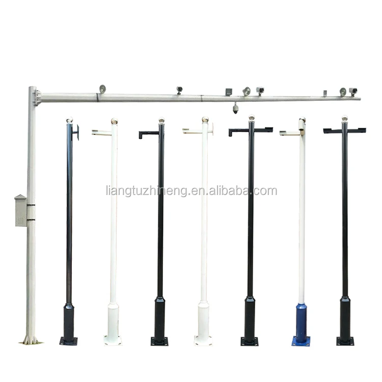 Wholesale Galvanized Circular CCTV Camera Pole - Smart & Durable