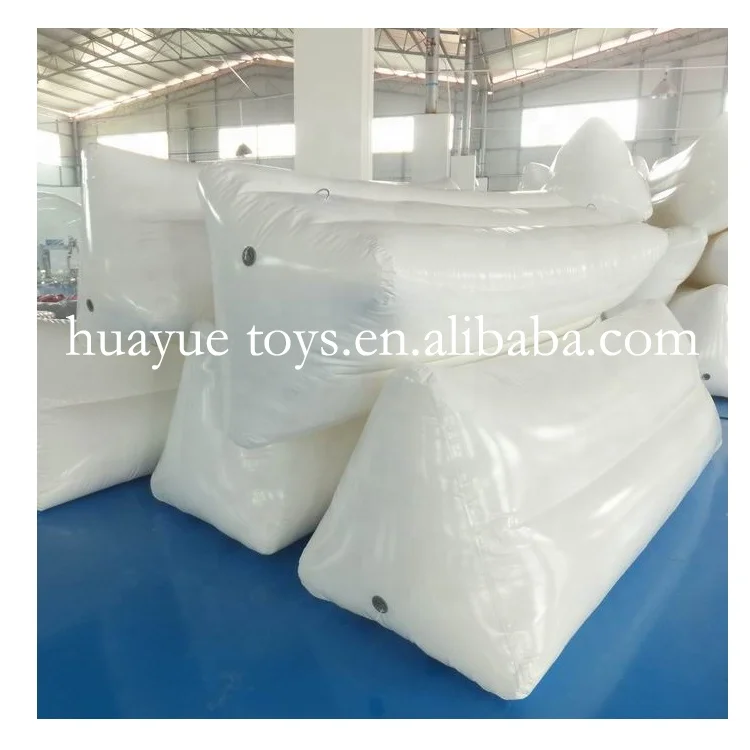 Customized Large Logo Floating Inflatable Triangle Buoy