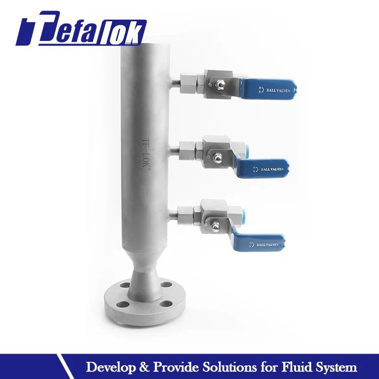 Instrument Distribution Manifolds Ss 316 Air Header Ball Valve Inlet ...