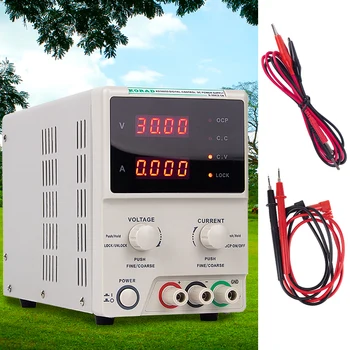 Kd3005d High Precision Laboratory Digital Adjustable Linear Dc Power Supply 30v 5a 0.01v 0.001a ...