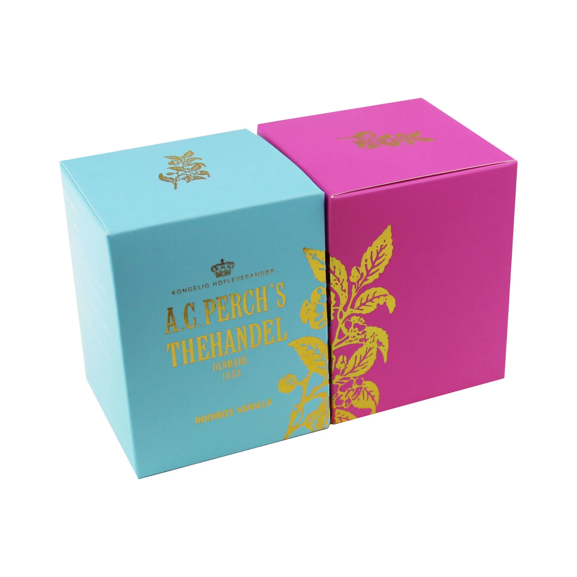 Empty Tea Cardboard Box Packaging for 20 Tea Bags