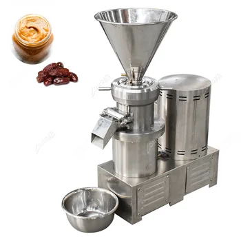 Industrial Stainless Steel Date Paste Making Machine Ground Nut Grinder ...