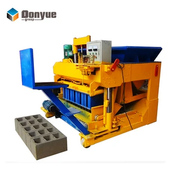 cement block press/concrete block manufacturing process/project brick ...