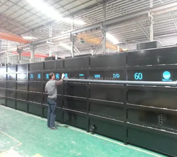 Sewage Treatment Compact Mbr System In Container Price Portable - Buy ...