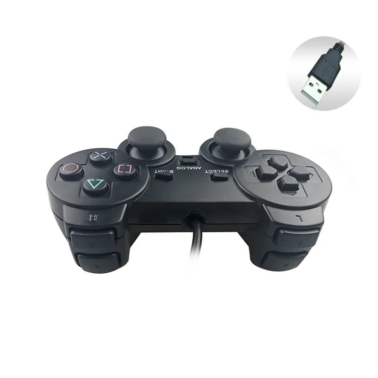 Twin USB Gamepad - Ergonomic Controller for PC Gaming