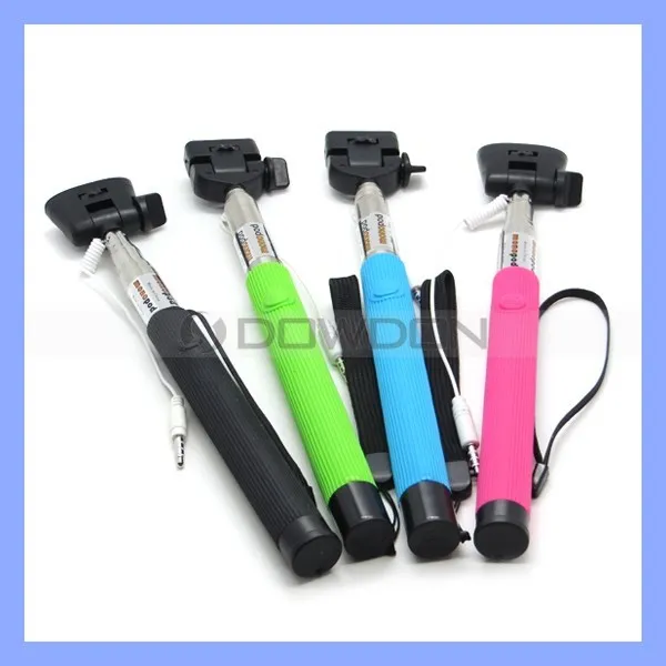 Alibaba.com: Handheld Monopod Selfie Stick for Smartphone with Cable ...