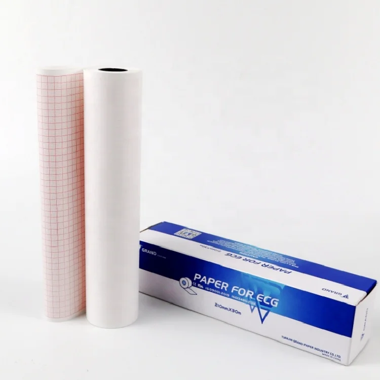 210mm ECG Paper for Mindray GE - Smooth Printing Solutions