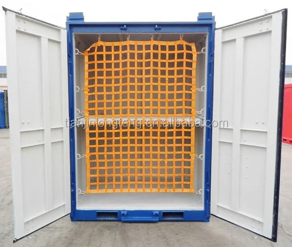 Nylon Webbing Cargo Net Rope Lifting Net for Shipping Container Parts ...