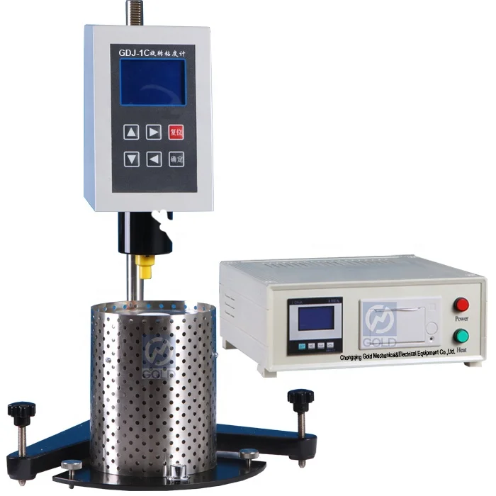 Laboratorio de calefacción betún Brookfield rotación viscosímetro precio ASTM D789 D4878 D4402 ...