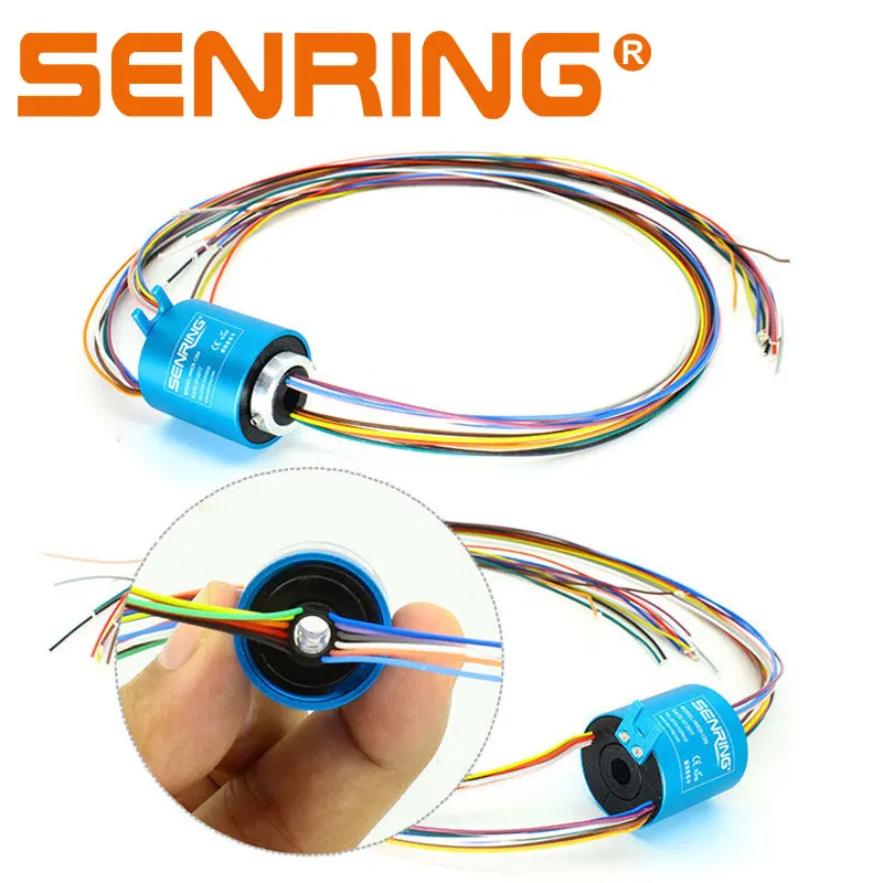 Slip rings, 360 rotating electrical connector,2~300wires, 2A - 500A ...