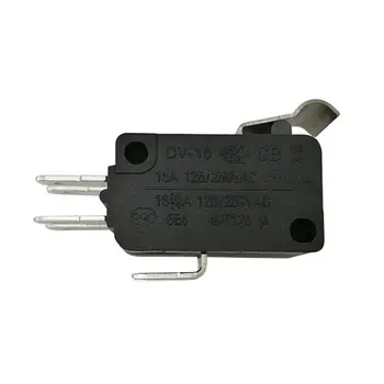 6 Pin Short Lever Solder Electrical T105 1e4 Double Micro Switches ...