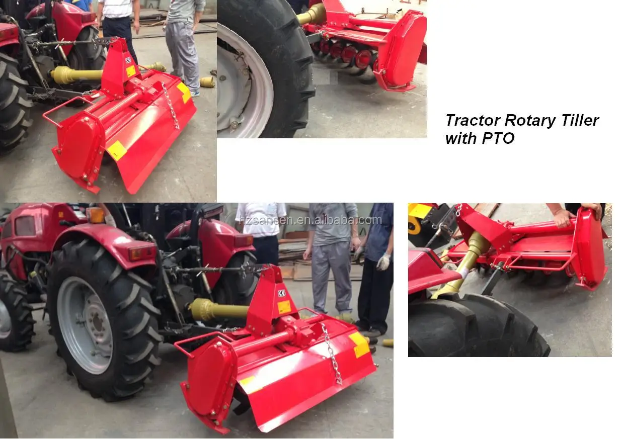 Tractor Three Point Rotary Tiller; PTO Driven Category One Rotory Hoe ...