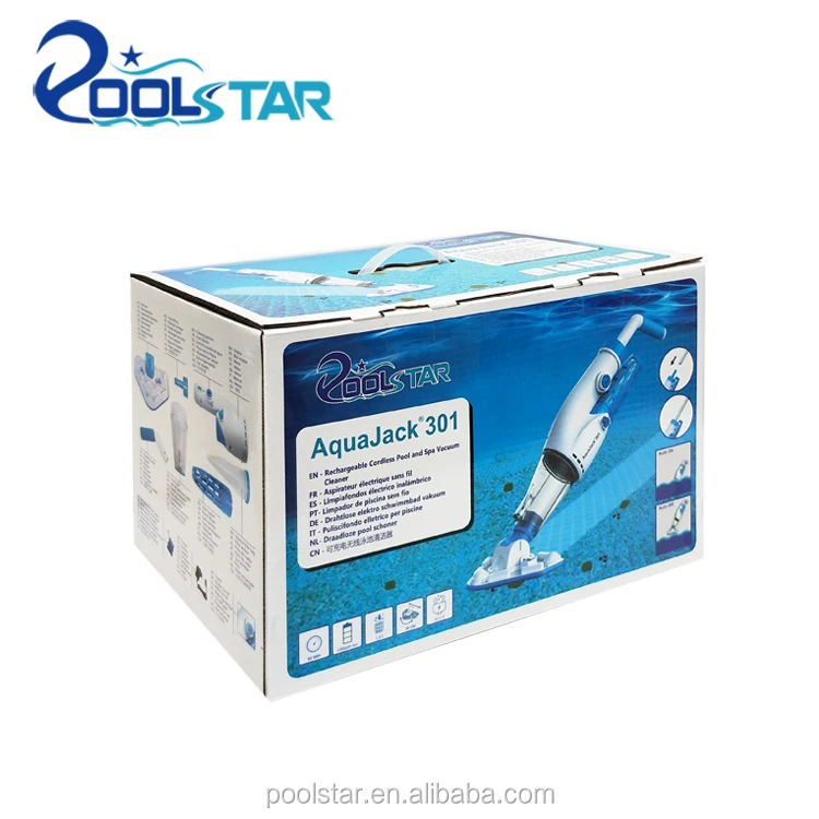 Aquajack 301 - Powerful Pool Cleaning Robot with 90mins Work Time