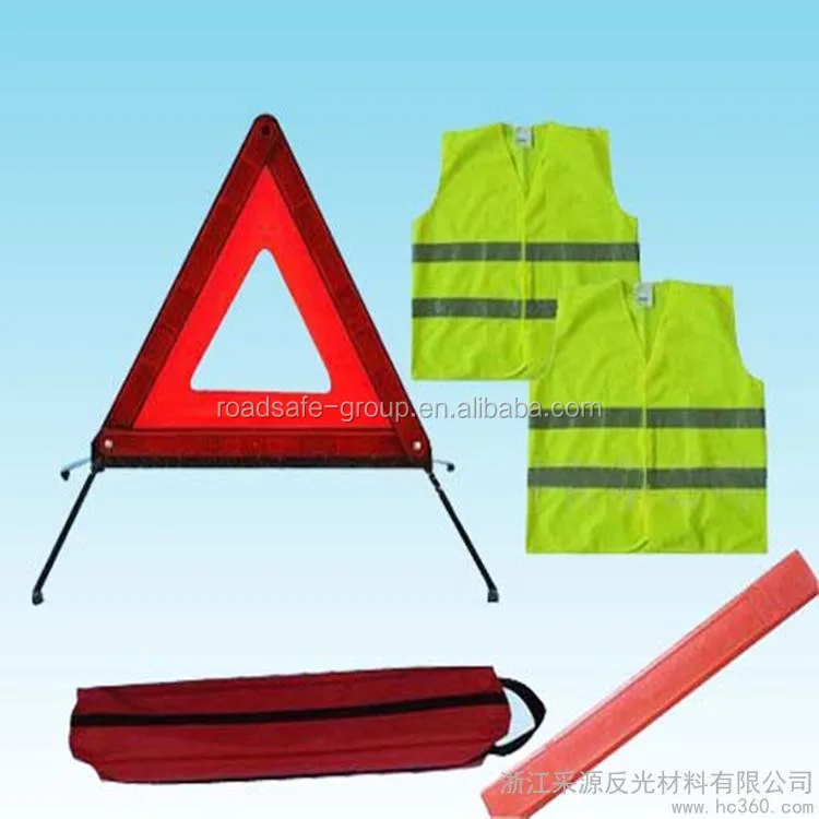Warning Triangle Emergency Hazard Safety Reflective Caution Car Warning ...
