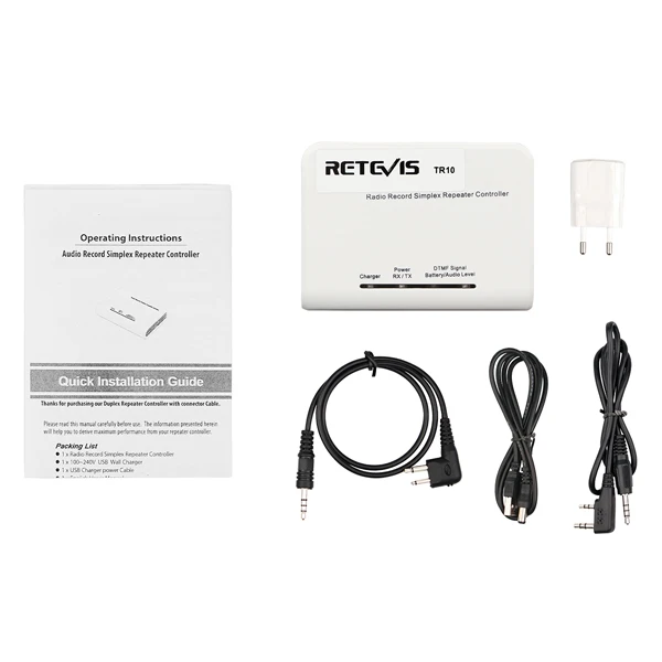 New Retevis Simplex Repeater Controller Dtmf Remote Control Mini ...
