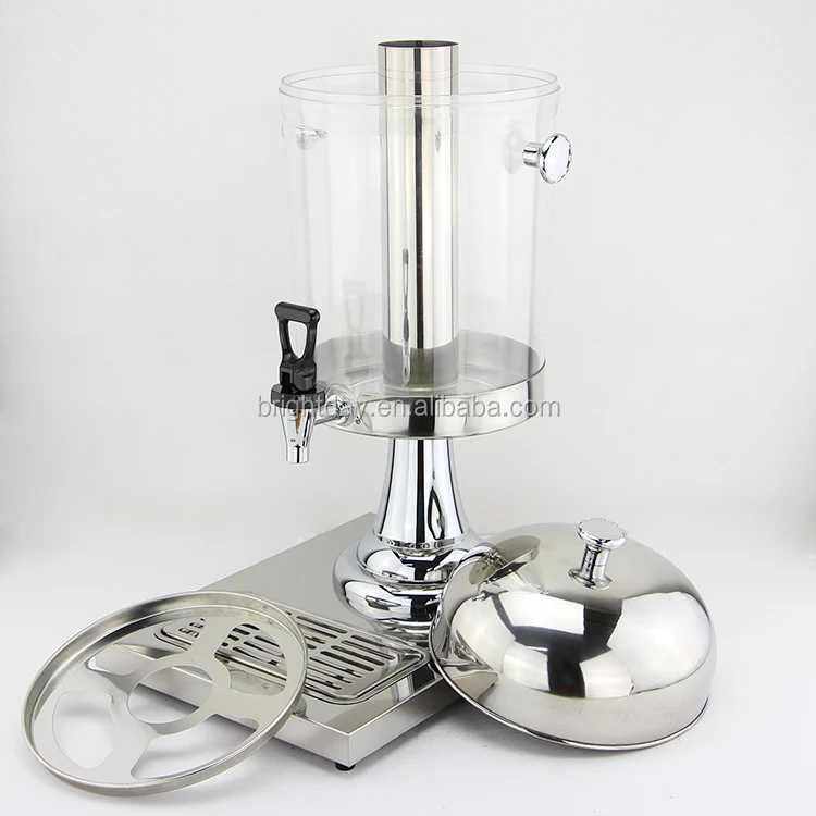 8/16/24L Drink Dispenser 3 Tanks Buffet Cold Beverage Commercial Juice ...