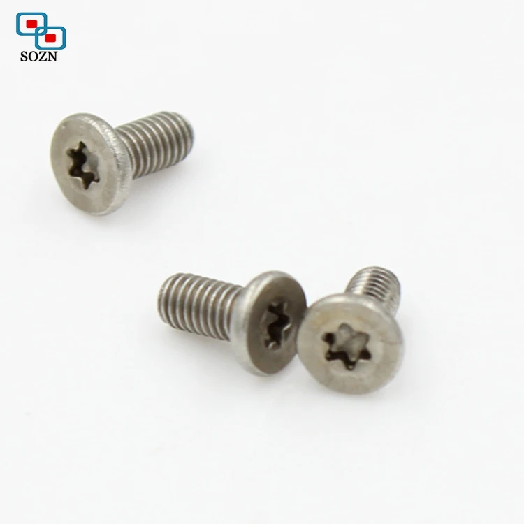 Custom Precision Anti-theft Titanium Small Micro Torx Machine Screw ...