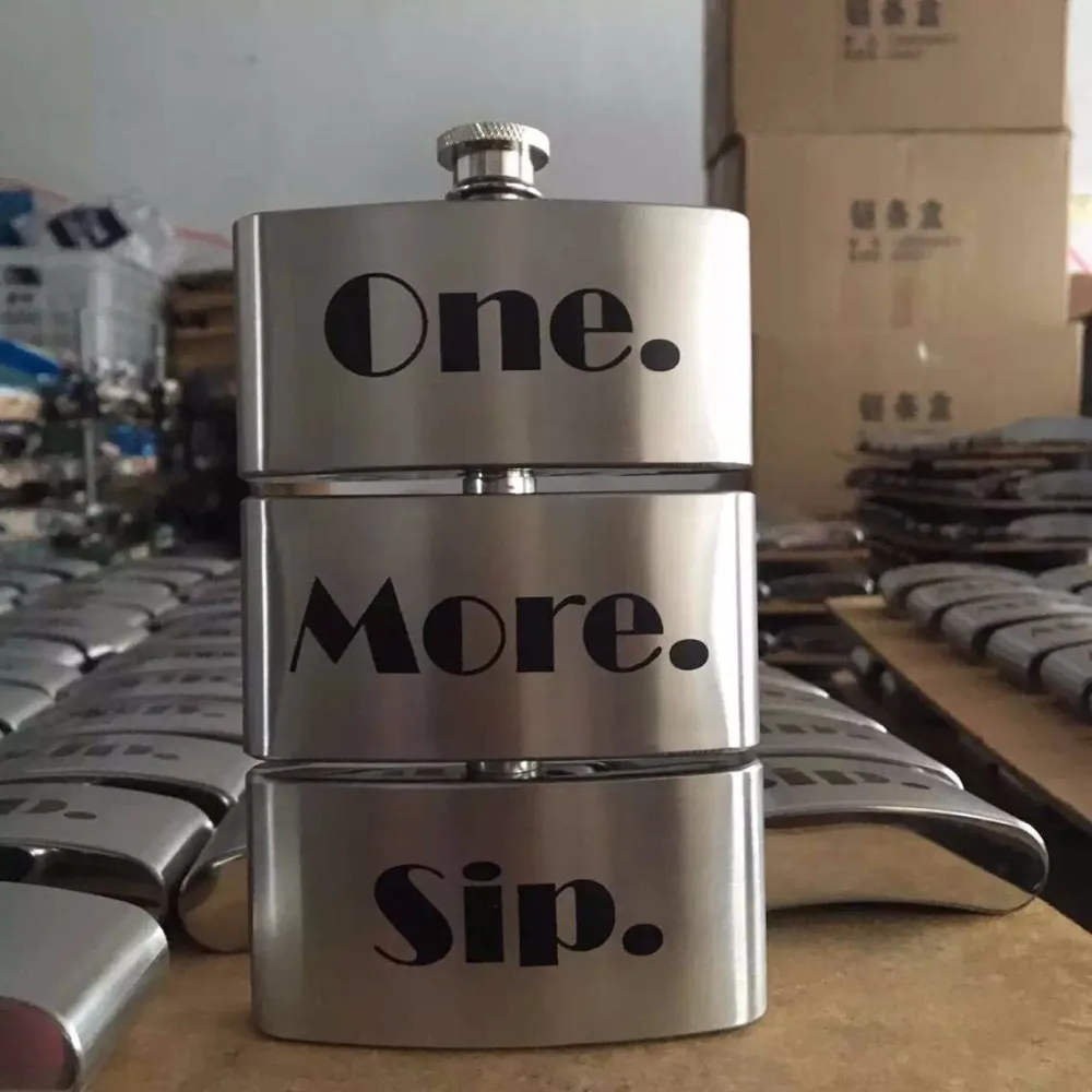 Liquor Whiskey Alcohol Leather Hip Flask Stainless Steel Wine Flask ...