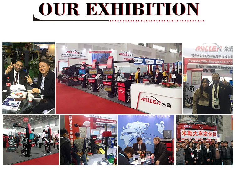 MILLER Truck/bus/trailer Wheel Alignment Machine with CE