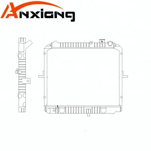 Car Radiator Oem Ok60b-15-200a/ok60a-15-200/ok60b-15-200c/60a-15-200 ...